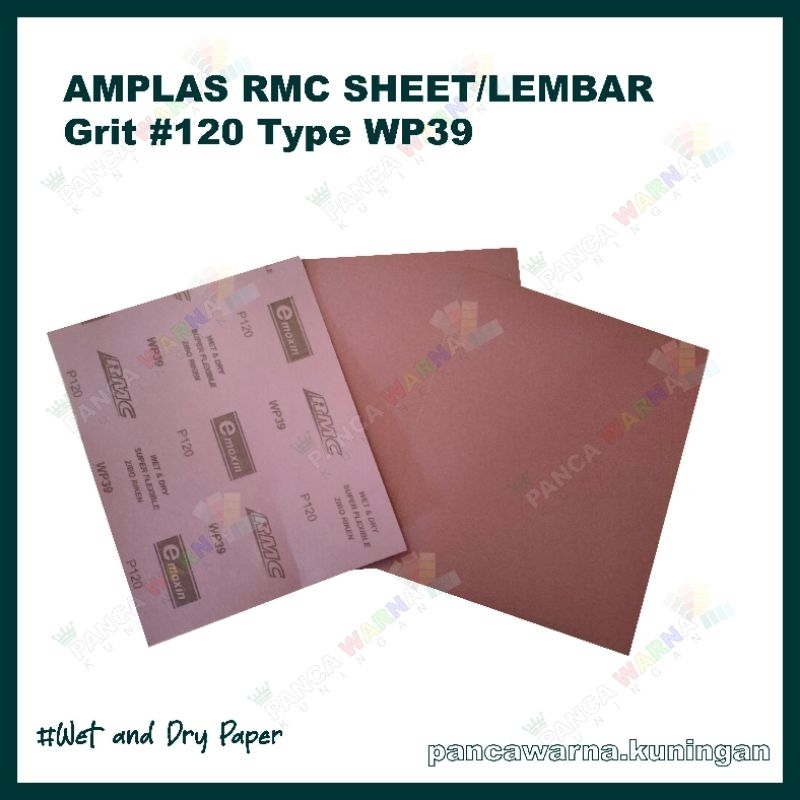 Jual AMPLAS RMC UNGU SHEET/LEMBAR - WP 39 Grid P120 , P220 , P240 ...