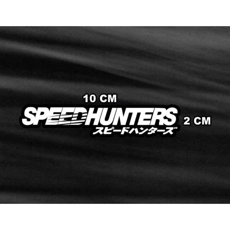 Jual Sticker Racing Cut Sticker Motor ( SATUAN ) SPEEDHUNTERS | Shopee ...