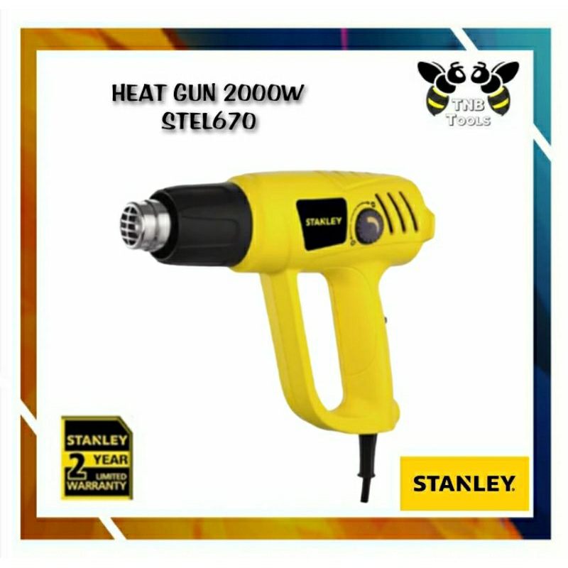 Jual STANLEY Heat Gun 2000W STEL670 | Mesin Pemanas Listrik | Shopee ...