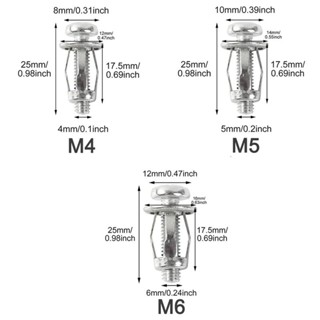 Jual Jack Nut - Rivet Plat Metal Mur Baut Drat Sekrup Fisher M4 M5 M6 ...