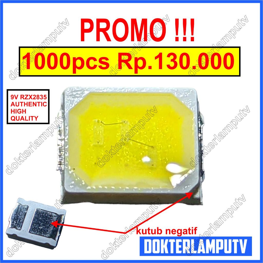 Jual PROMO LED SMD 2835 1000PCS UNTUK SERVIS LED AC LED DC LED DOB ...
