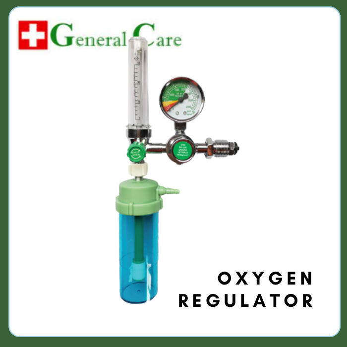 Jual Oksigen Regulator GENERAL CARE Medical Oxygen Regulator | Shopee ...