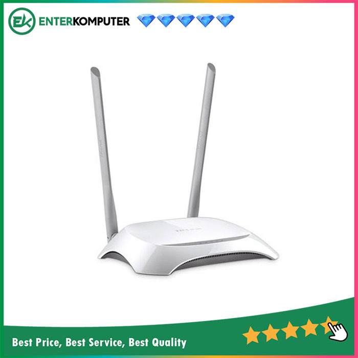 Jual TP - Link 300 Mbps Wireless N Router - TL-WR840N-V6 (2 Antenna ...