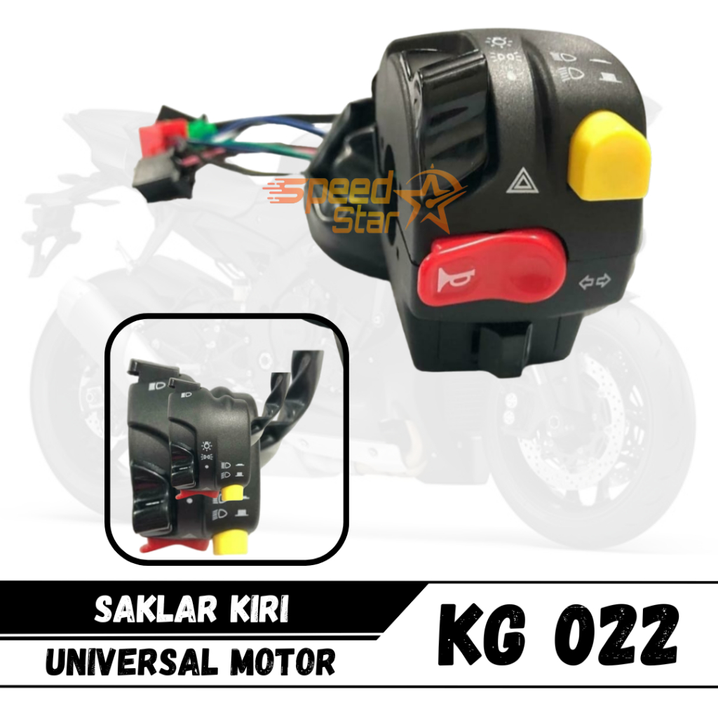 Jual Saklar Kiri DMN Saklar Universal Semua Jenis Motor | Shopee Indonesia