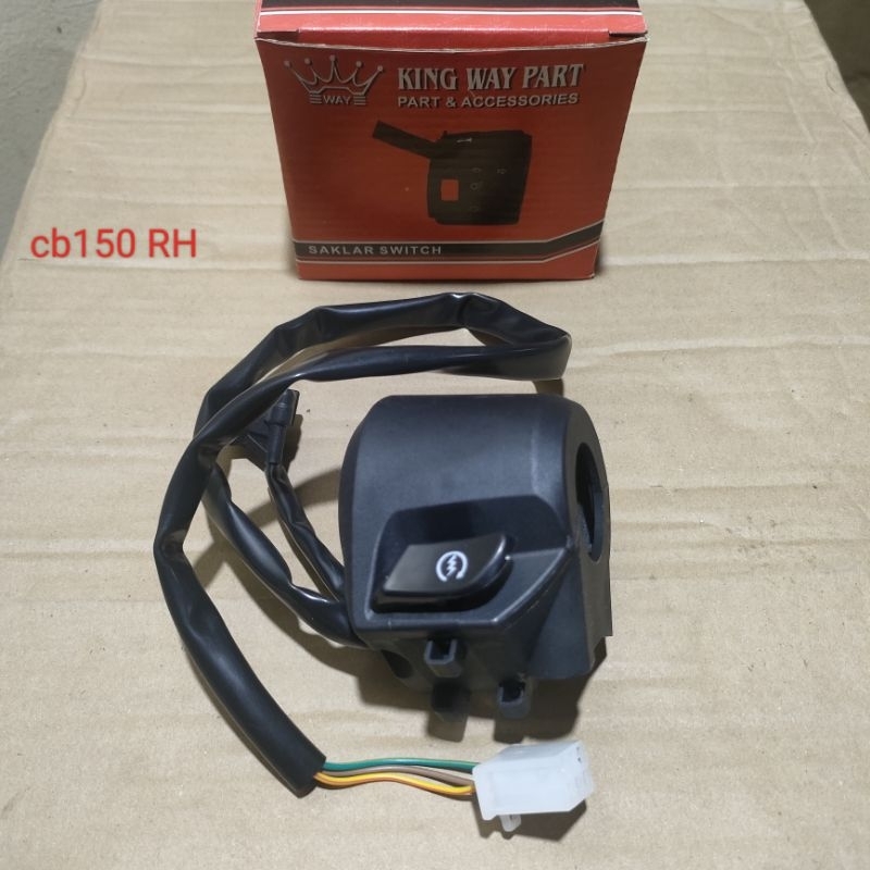 Jual saklar kanan RH CB150R CBR 150 CB 150R holder switch assy | Shopee ...