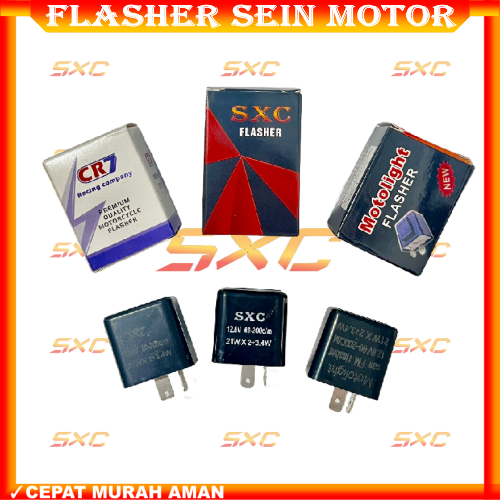 Jual ORIGINAL FLASHER SEN CR7 FLASHER SEN SXC FLASHER SEN MOTOLIGHT ...