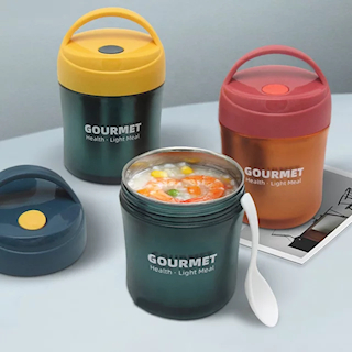 Jual GOURMET Termos Multifungsi Tempat Bubur / Sup / Food Container ...