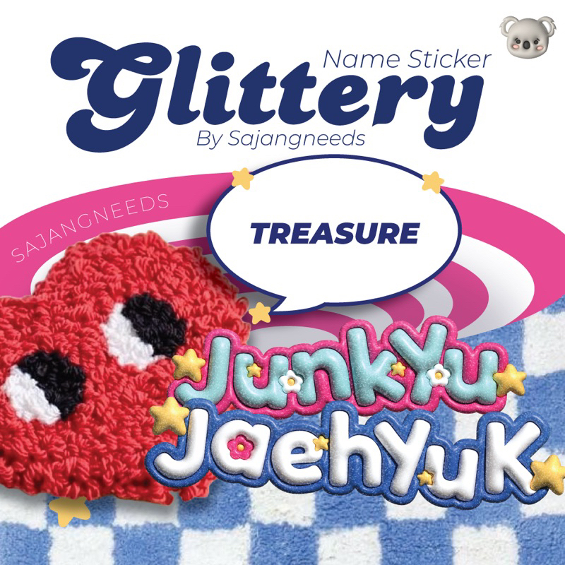 Jual TREASURE NAME STICKER | Shopee Indonesia