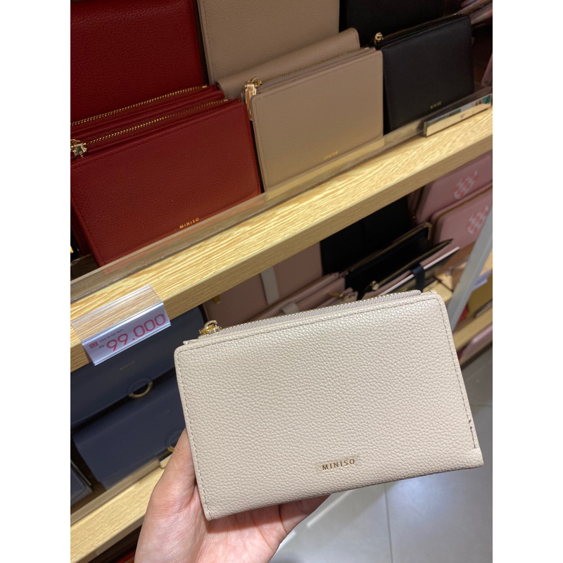 Jual Dompet miniso original murah / Dompet lipat aesthetic / Dompet ...