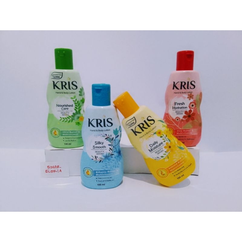 Jual (6 PCS) KRISS HAND & BODY LOTIONS 100ML | Shopee Indonesia