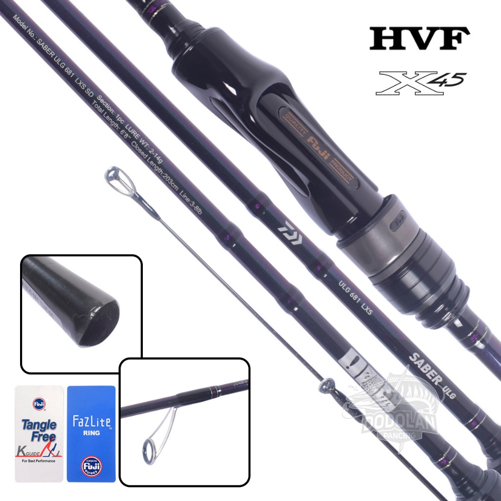 Jual Joran Pancing 1 Pieces Daiwa Saltiga SF 62 Game Dodolan Pancing ...