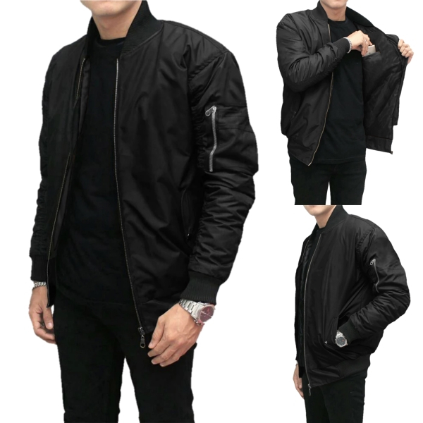 Jual Jaket Bomber Pria / Wanita / Unisex - Jaket Pria Bomber Simple ... Jual Jaket Bomber Pria / Wanita / Unisex - Jaket Pria Bomber Simple ...