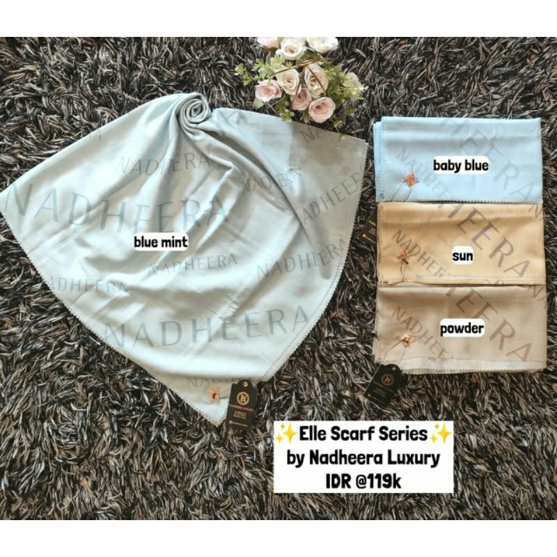 Jual Elle Scarf Series By Nadheera Luxury | Shopee Indonesia