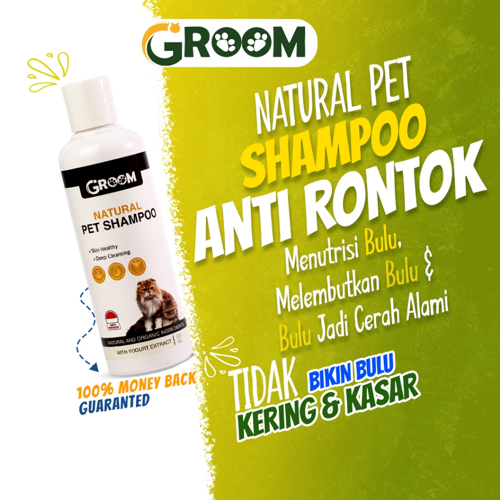 Jual Shampo Kucing Deep Cleansing Shampoo Kucing Natural Pet Shampoo ...