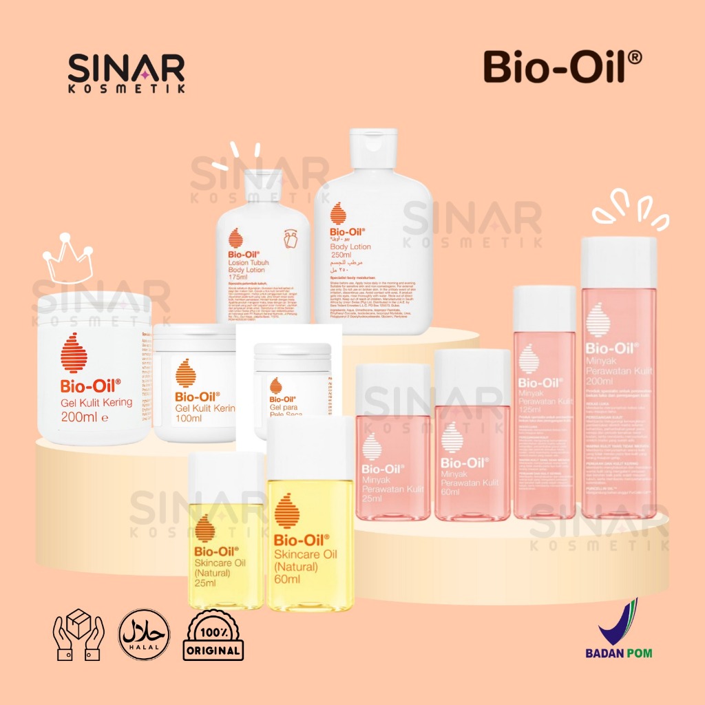 Jual [LENGKAP - ORI BPOM] Bio Oil Skincare Oil / Body Lotion ...