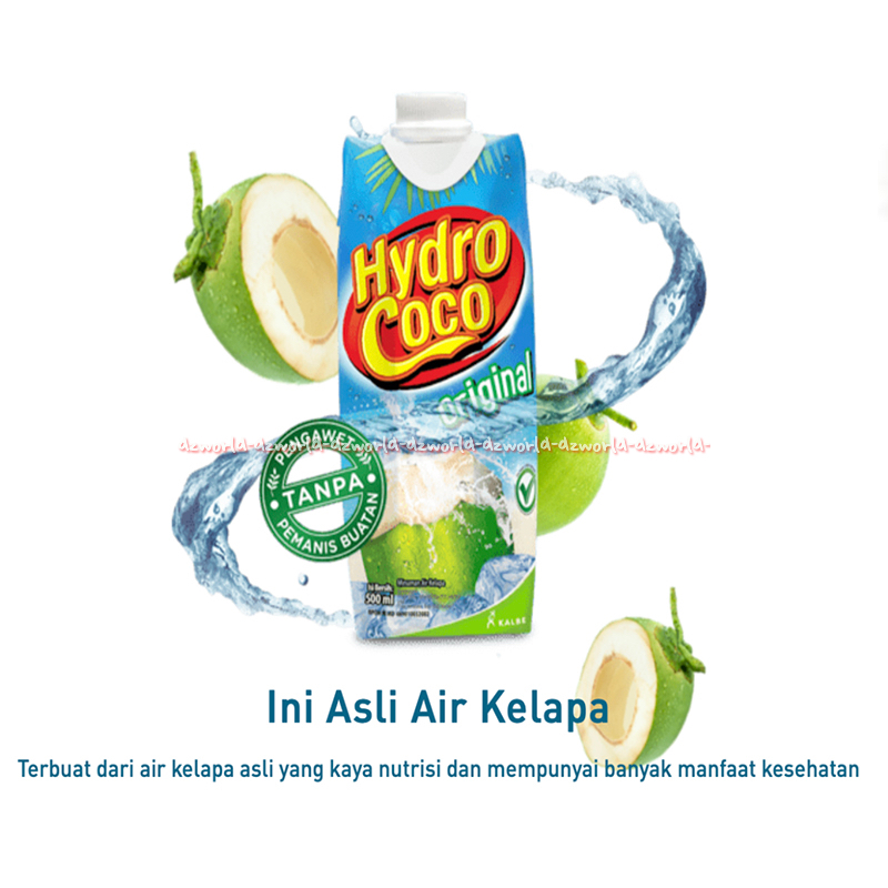 Jual Hydro Coco 500ml Minuman Air Kelapa Original Menggantikan Cairan ...