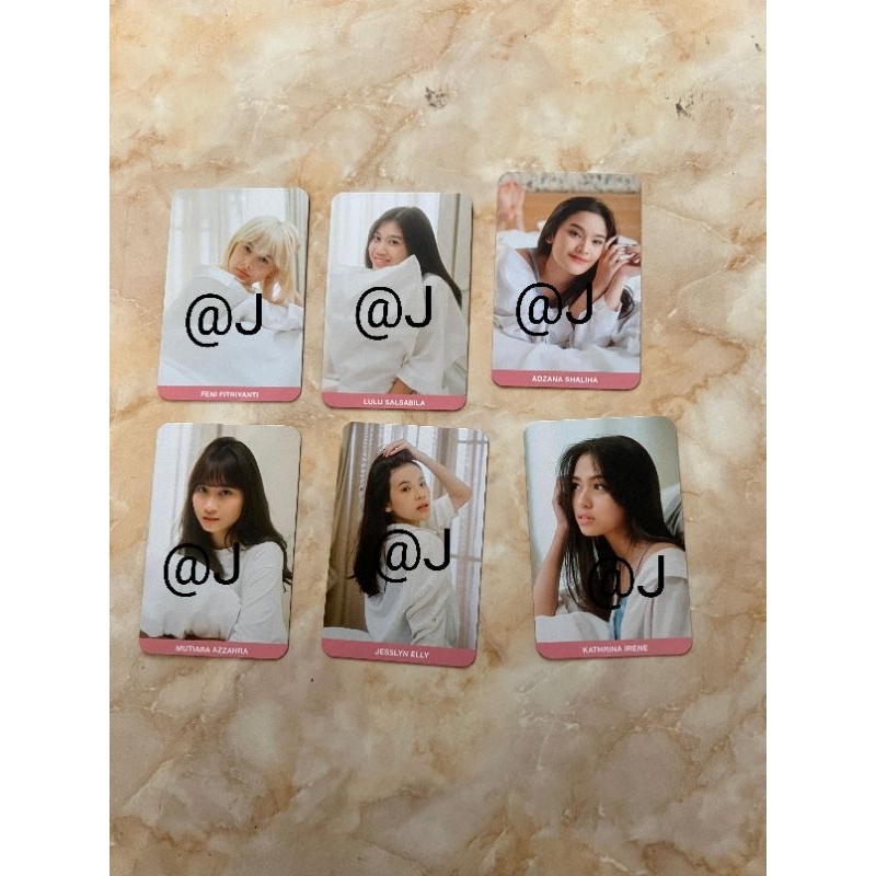 Jual Photocard Morning Call JKT48 Feni Lulu Ashel Muthe Lyn Kathrin ...