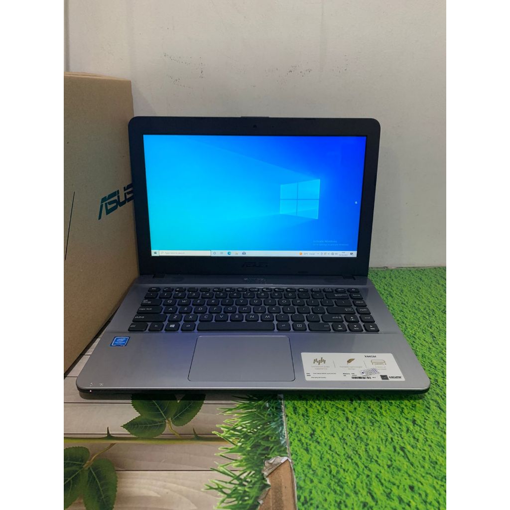 Jual ASUS X441MA Intel N4020 Ram 4GB SSD 256 Win.10-14"inch Fullset ...