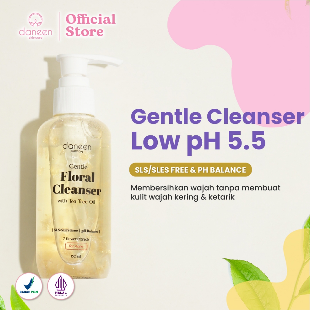 Jual Daneen Facewash 150ml | Facial Wash, Gentle Cleanser, Sabun Cuci Muka untuk Acne Skin, Oily ...