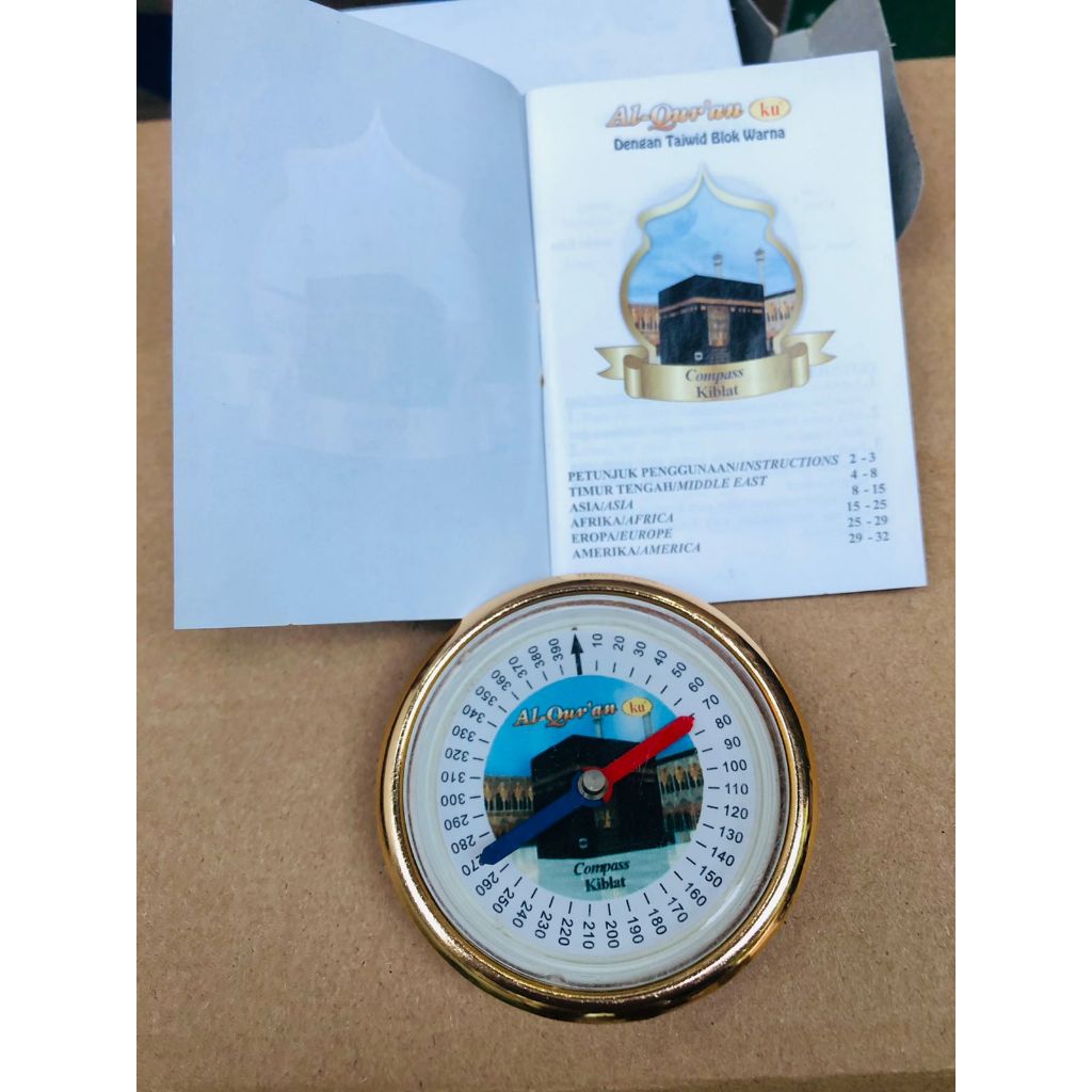 Jual CUCI GUDNG MURAH Bahan Alumunium Kompas Compass Kiblat Penunjuk ...