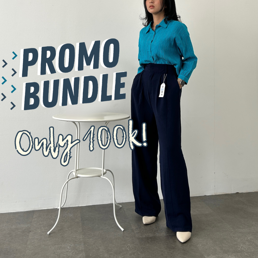 Jual [100RB DAPAT 2PCS] STOK TERBATAS! - Paket Bundle Celana Loose ...