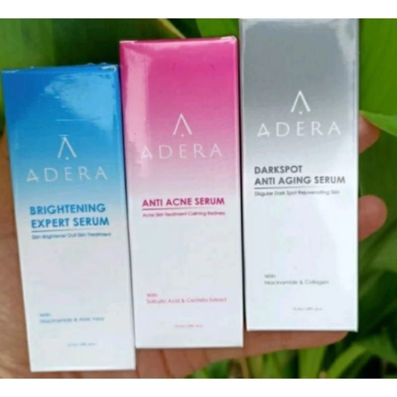 Jual ADERA FACE SERUM/ACNE/DARK SPOT/BRIGHTENING | Shopee Indonesia