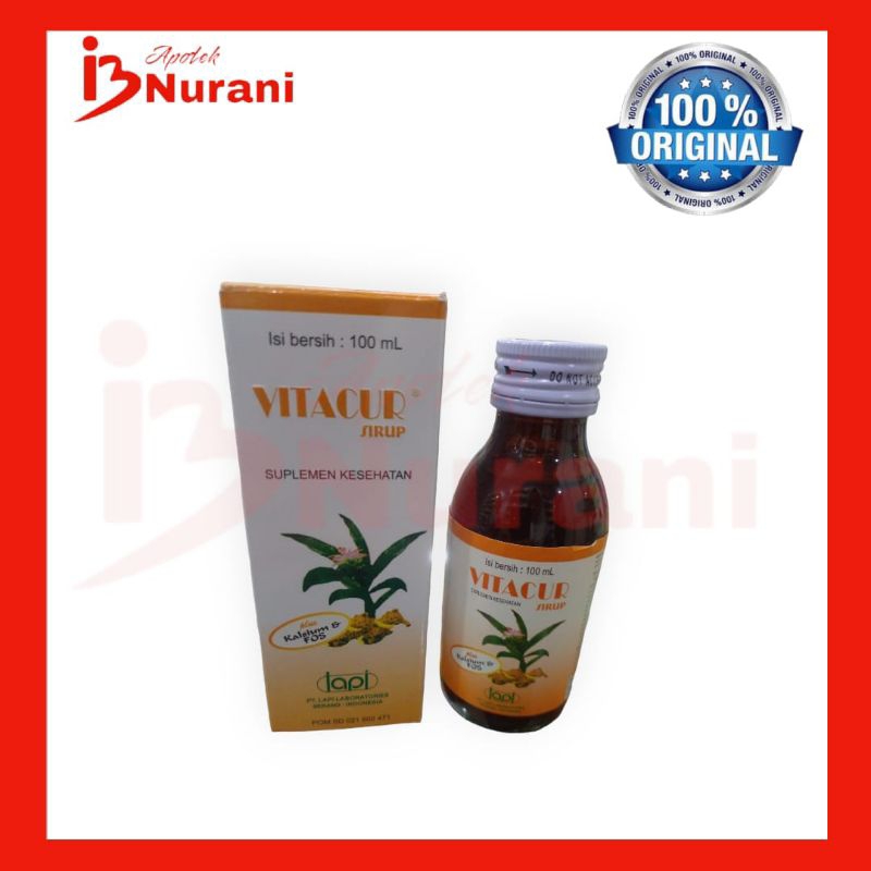 Jual VITACUR SIRUP 100ML | Shopee Indonesia
