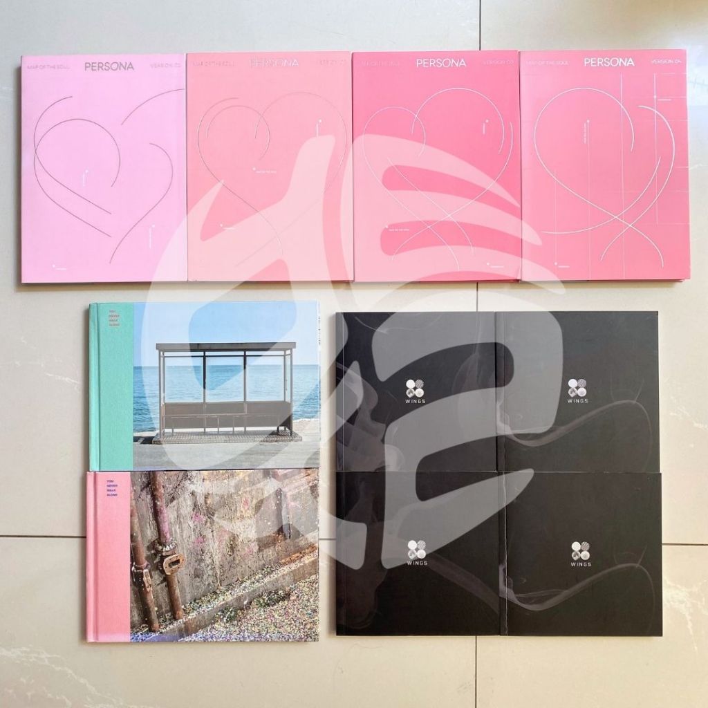 Jual [Ready Preloved] BTS Album Only + CD Persona Wings YNWA You Never ...
