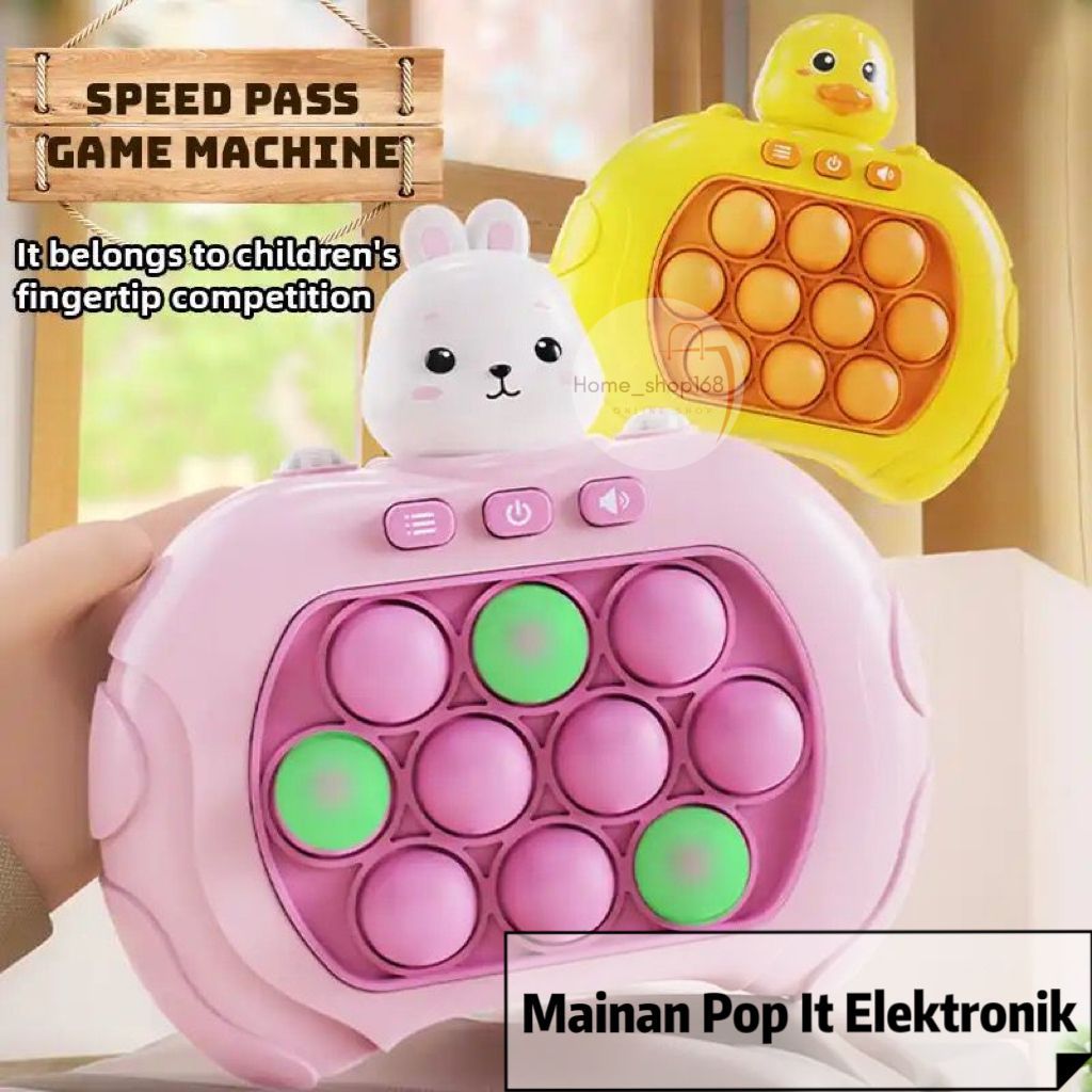 Jual Mainan Pop It Elektronik Anak Fast Push Puzzle Game Dengan Musik ...