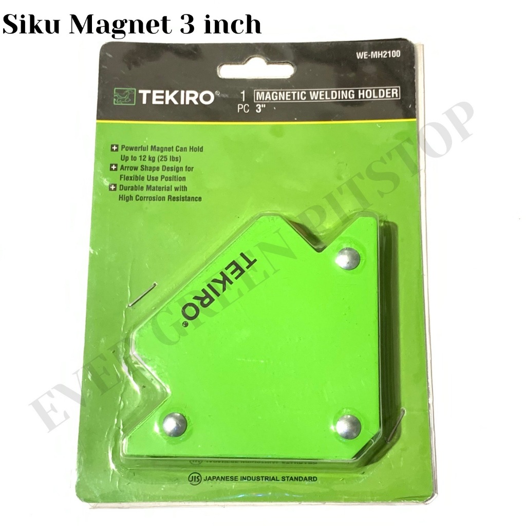 Jual TEKIRO Siku Magnet 3 inch Siku Las Magnetic Welding Holder 3" Alat ...