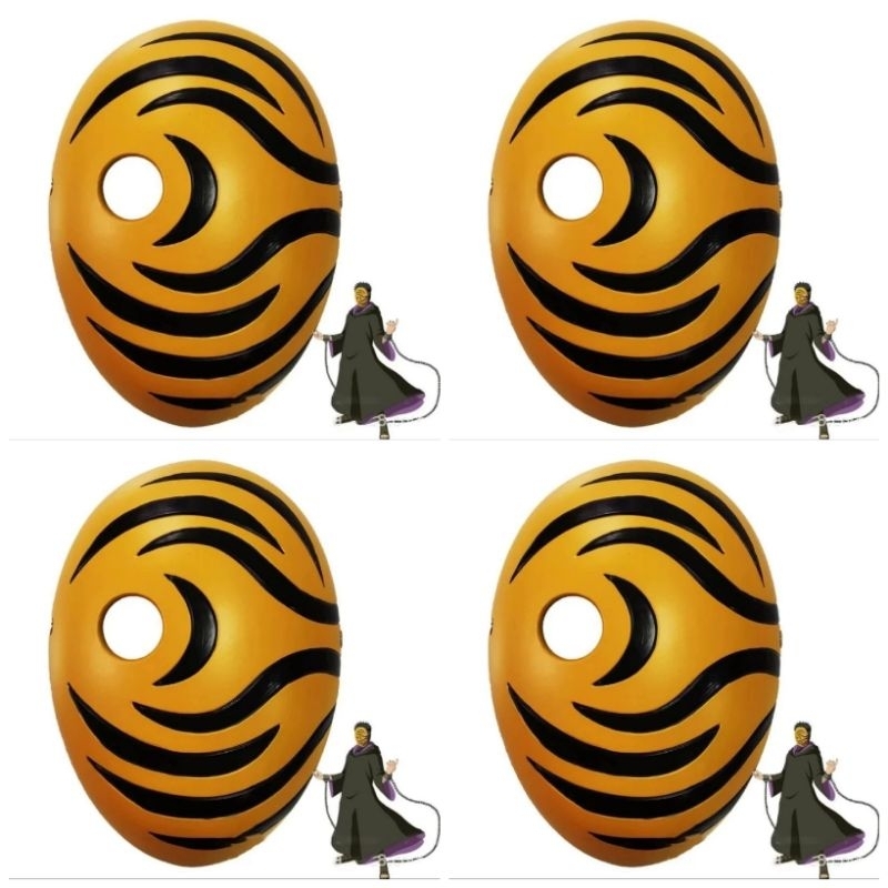 Jual topeng obito yelow api anime uzumaki naruto | Shopee Indonesia