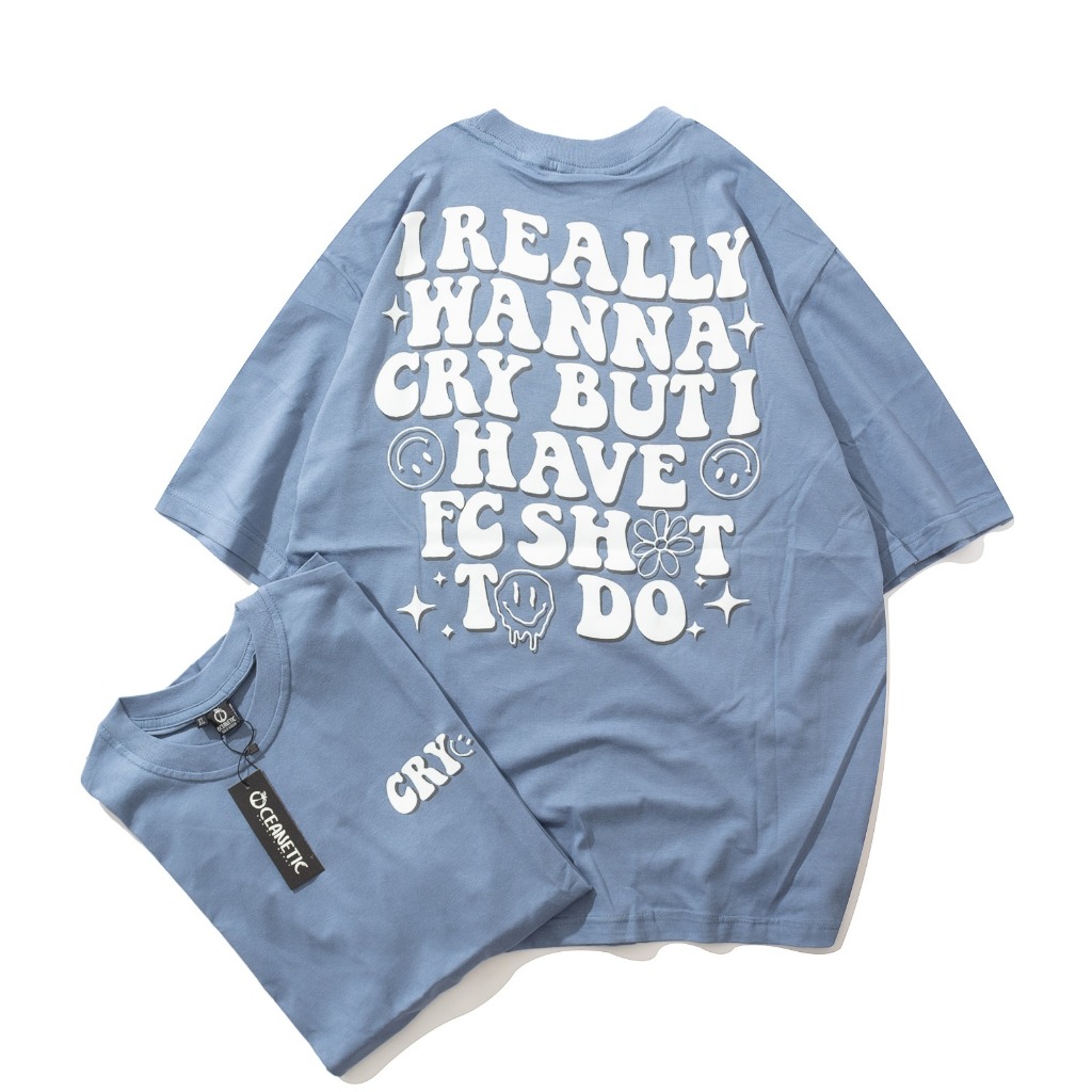 Jual KAOS OVERSIZE - T shirt Oversize - baju boxy - Kaos Distro - Kaos ...