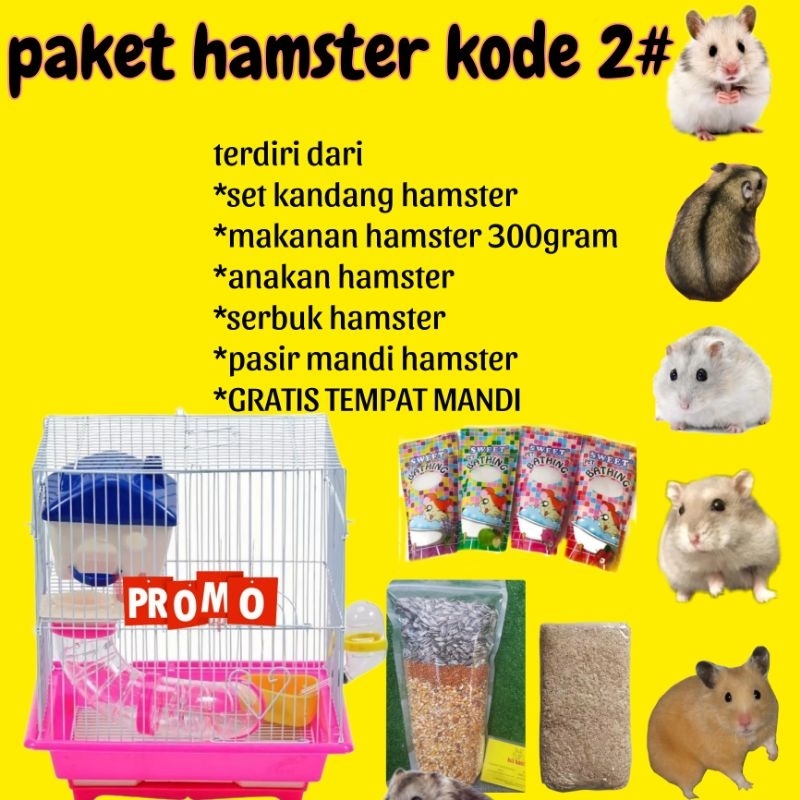 Jual paket hamster murah dan lengkap kode #2 khusus gojek grab bisa ...