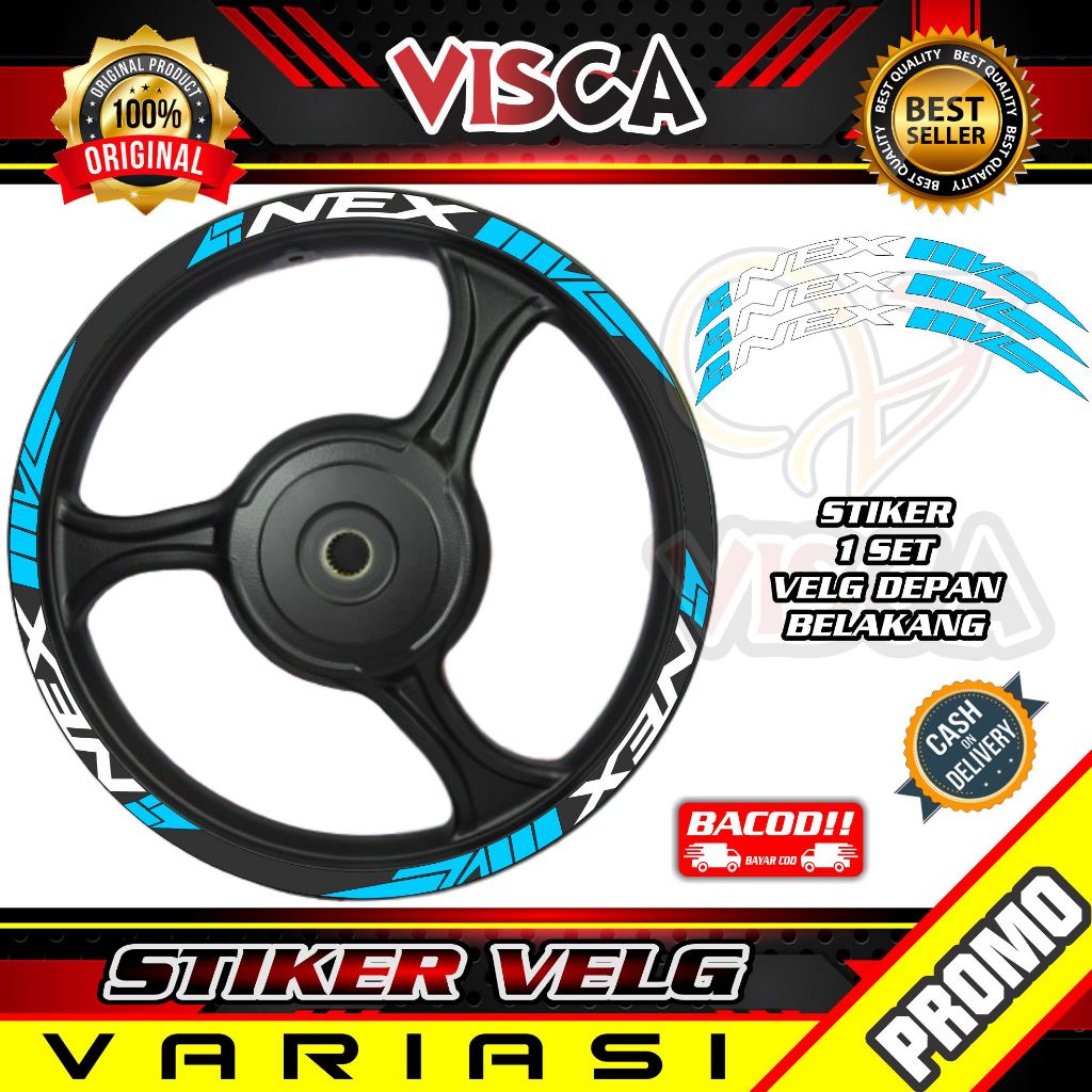 Jual Stiker Velg List Velg Motor Stiker Velg Nex Motif Abstrack ...