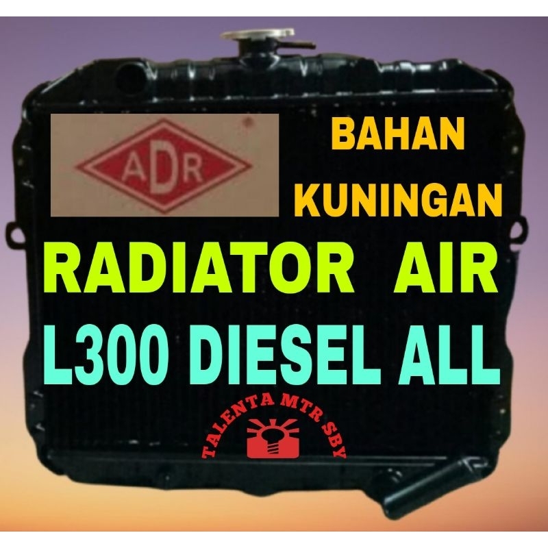 Jual 3 PLY. TEMBAGA KUNINGAN. RADIATOR MESIN L300 DIESEL 2.5 + 2.3 ...