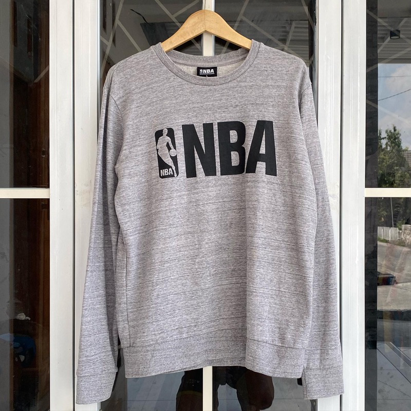 Jual CREWNECK NBA ABU | Shopee Indonesia