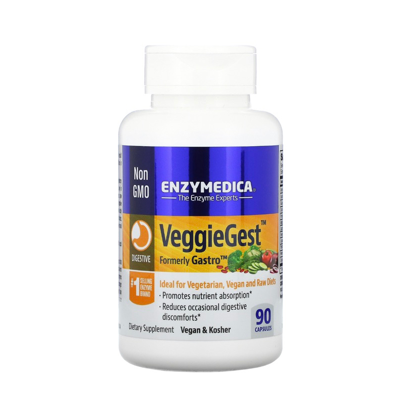 Jual Enzymedica VeggieGest (Formerly Gastro) 90 Capsules | Shopee Indonesia