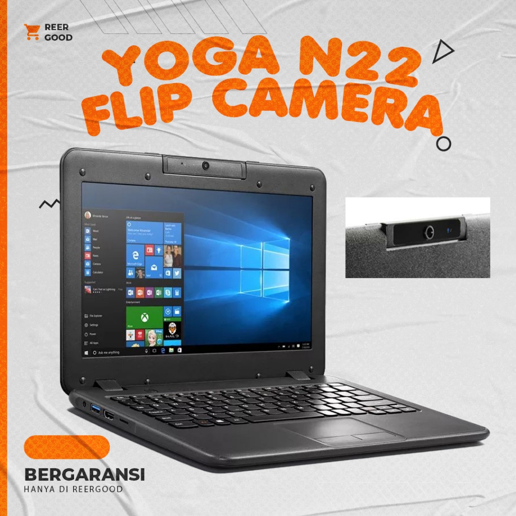 Jual LAPTOP LENOVO N22 CELERON N3050/N3060 MURAH & BERGARANSI SECOND ...