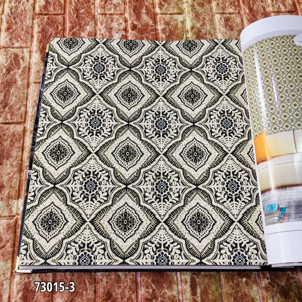 Jual WALLPAPER DINDING MOTIF BATIK KLASIK MODERN ELEGAND NATURE ...