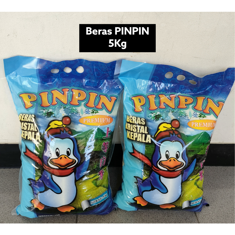 Jual Beras putih Premium 5KG Beras enak dan pulen pinpin/wennnak/putri koki/sumo/sania | Shopee ...