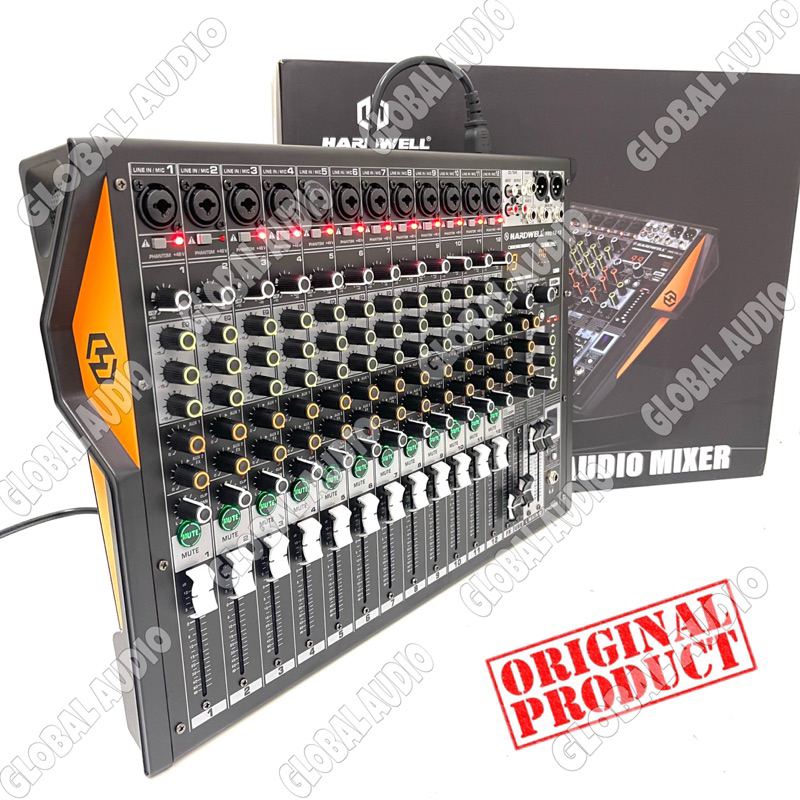 Jual Mixer Audio Hardwell Pro FX-12 12channel Original Mixer Hardwell ...