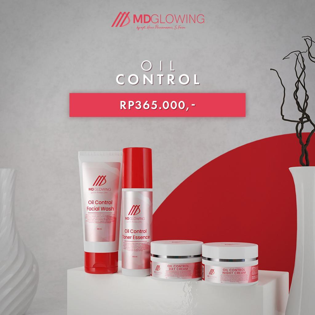 Jual PAKET OIL CONTROL Glowing - Skincare Brightening by MDGlowing / MD ...