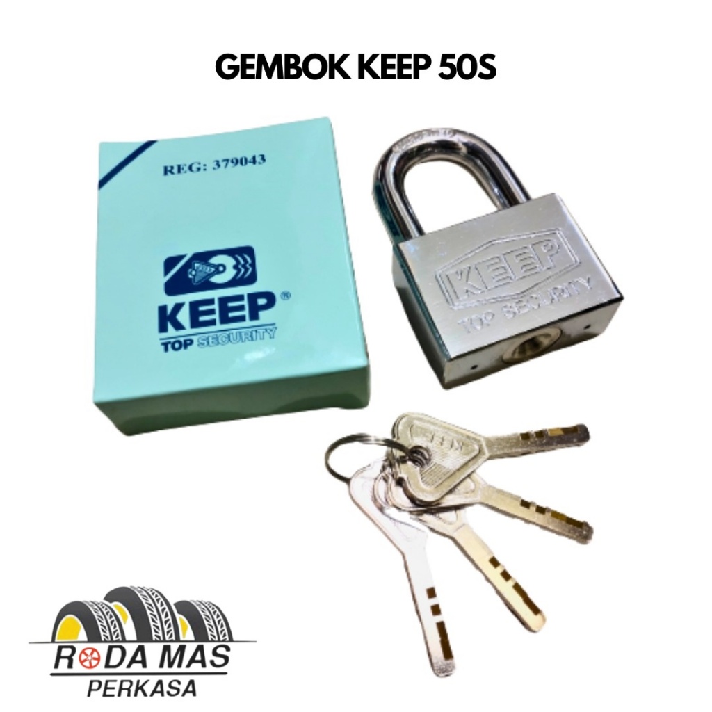 Jual KUNCI GEMBOK KEEP 50 MM PENDEK / GEMBOK KEEP LEHER PENDEK RMP ...