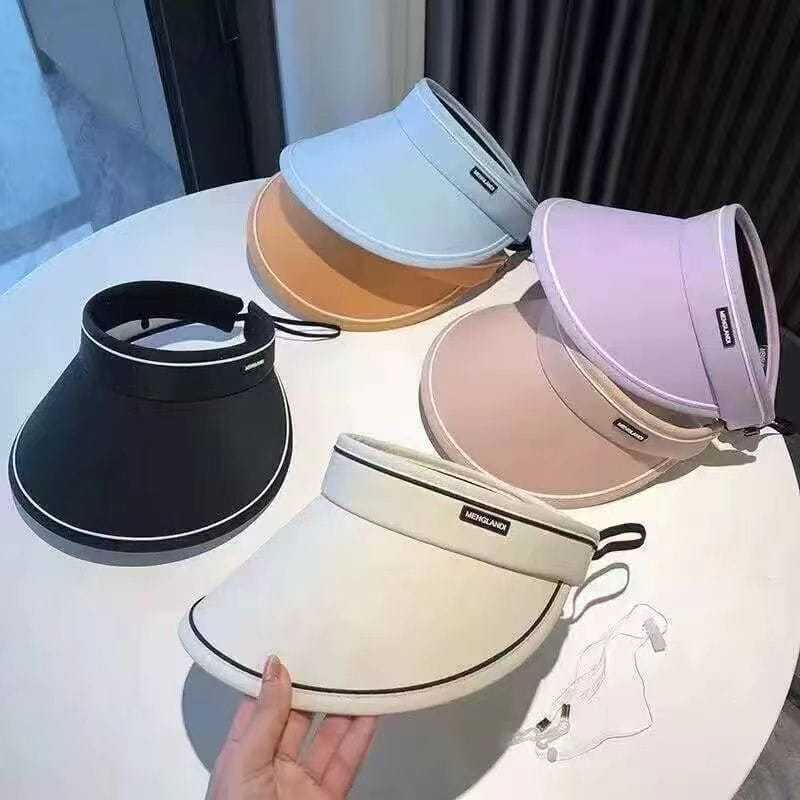 Jual WD Topi Visor Lipat Pantai Outdoor Pelindung Panas Anti UV Untuk ...