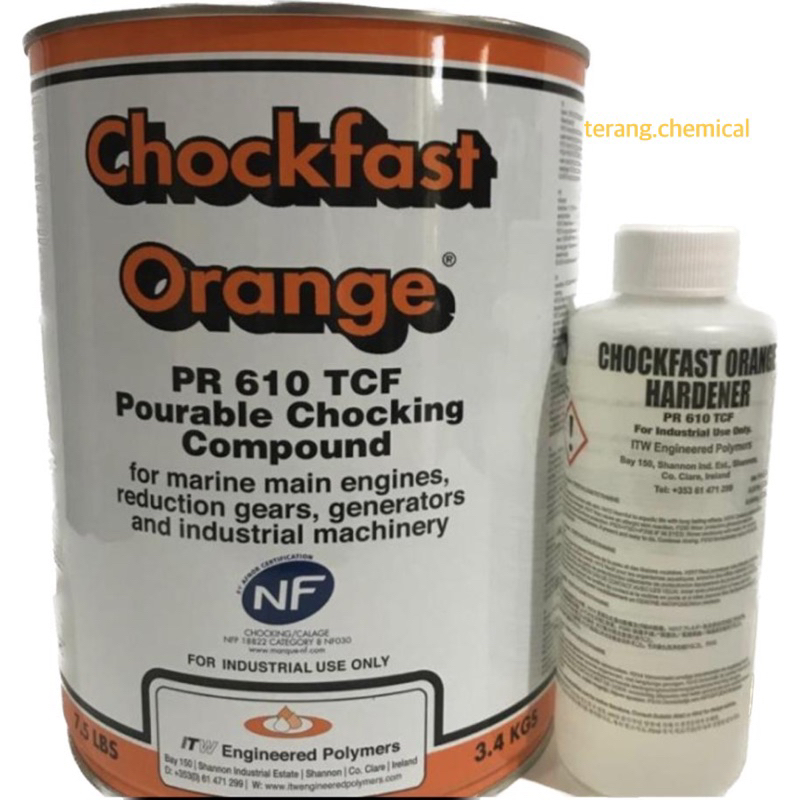 Jual CHOCKFAST ORANGE PR 610 TCF 3,4Kg | Shopee Indonesia