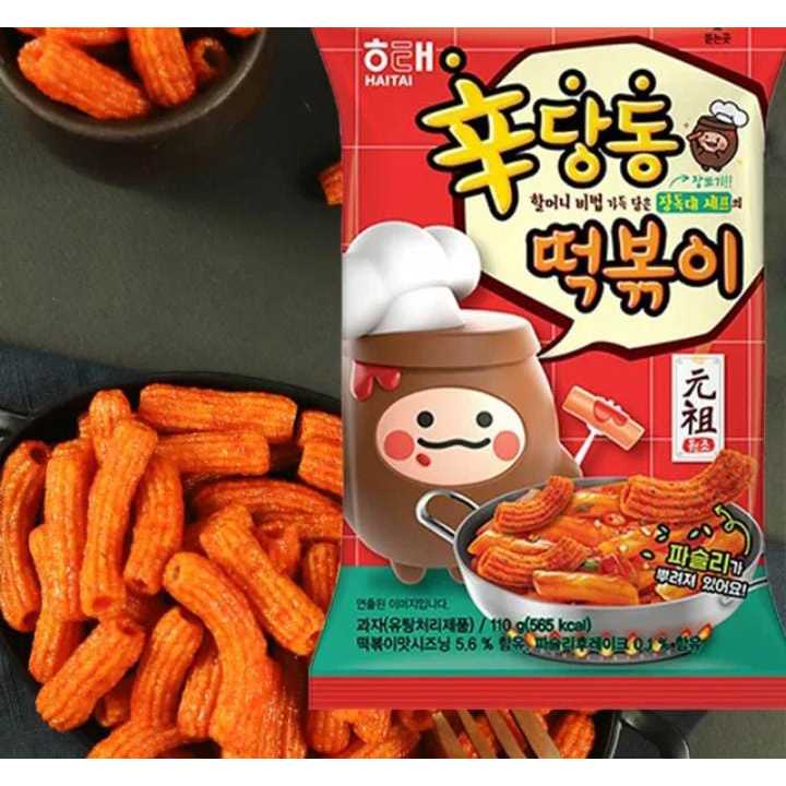 Jual Haitai Shindangdong TTEOKBOKKI Chips Snack Topokki Korea Pedas ...