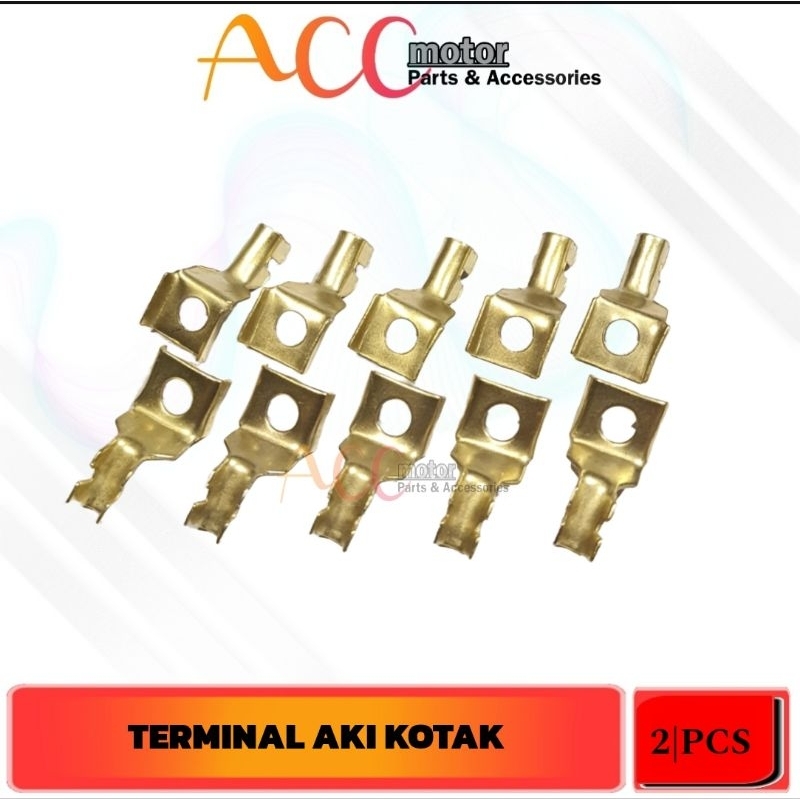 Jual TERMINAL AKI ACCU KOTAK KUNING | Shopee Indonesia