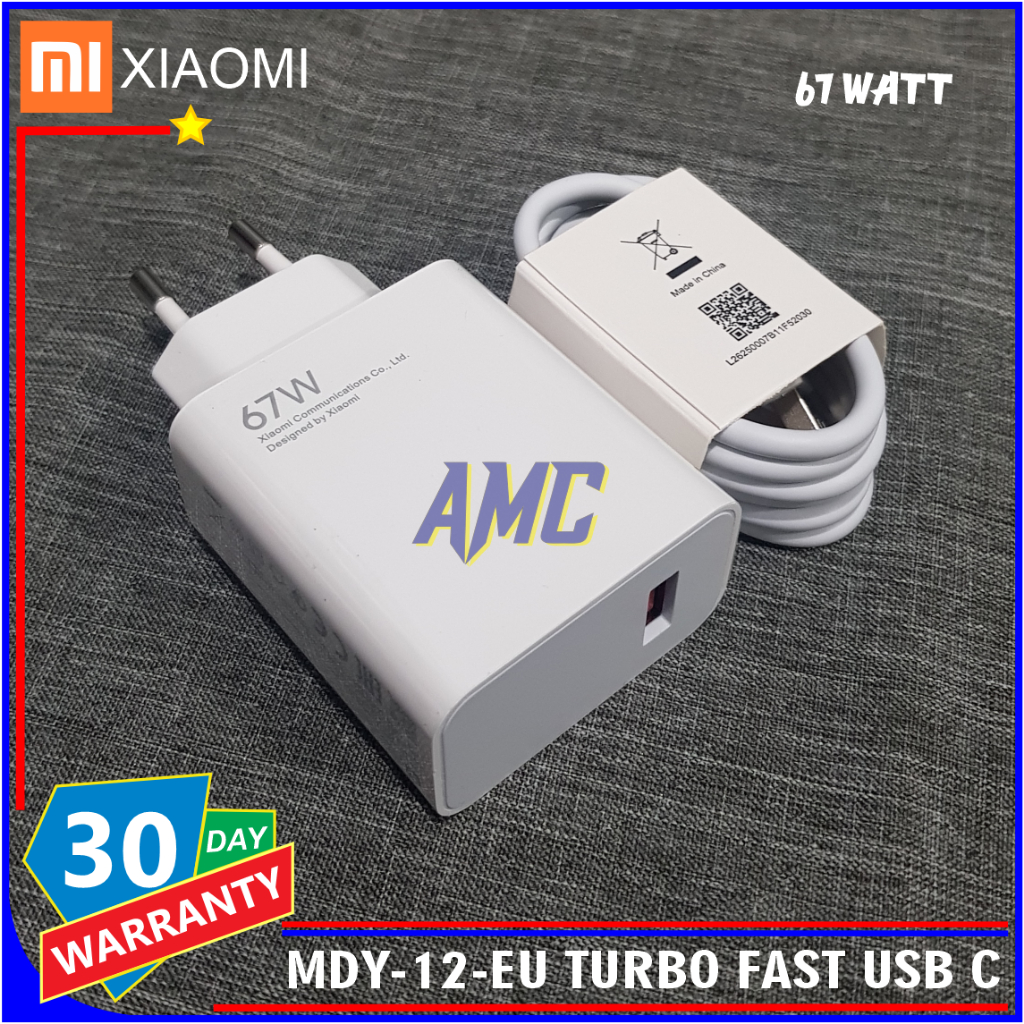 Jual Charger Xiaomi Poco F4 TURBO CHARGE ORIGINAL 100% 67 Watt Type C ...