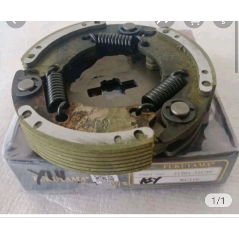 Jual KAMPAS GANDA KOPLING ASSY SUZUKI RC 110 CRYSTAL TORNADO YT47 FUKUYAMA | Shopee Indonesia