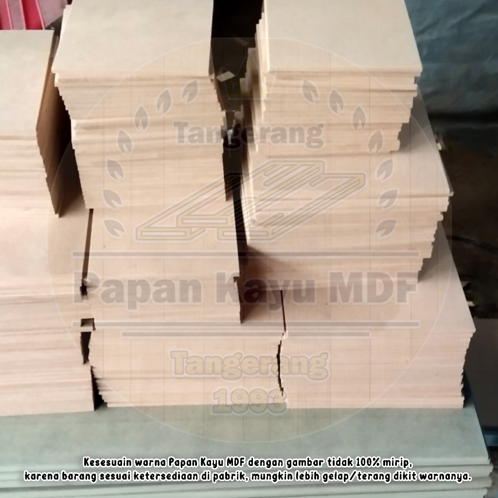 Jual Kayu Papan MDF / HMR Ketebalan 15MM Ukuran CUSTOM Per CM ( HMR / MDF WARNA HIJAU ) WALL ...